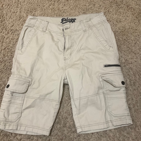 Plugg | Shorts | Plugg Khaki Cargo Shorts | Poshmark